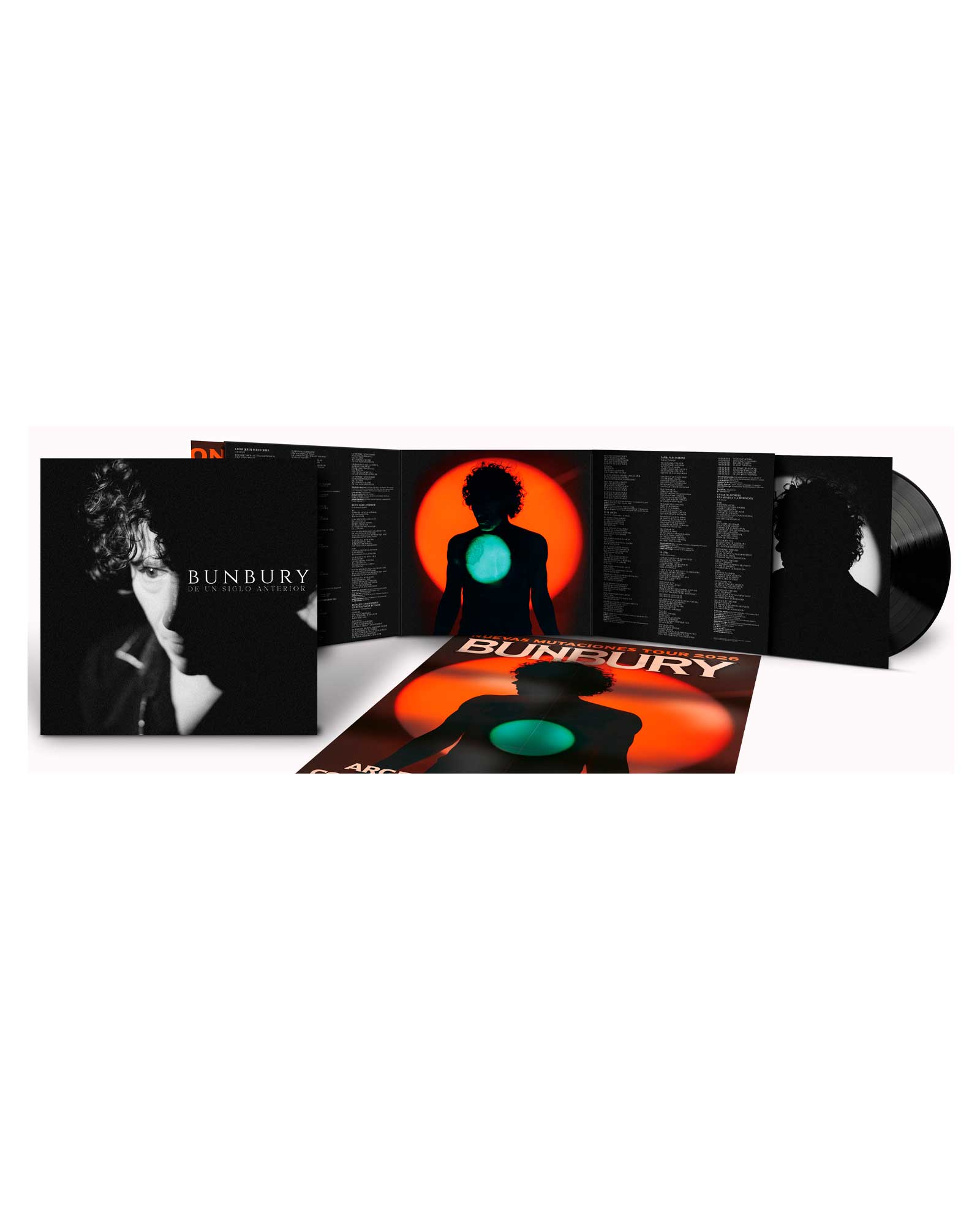 NUEVO DISCO DE BUNBURY Bunbury - LP Vinilo "De un siglo anterior ...