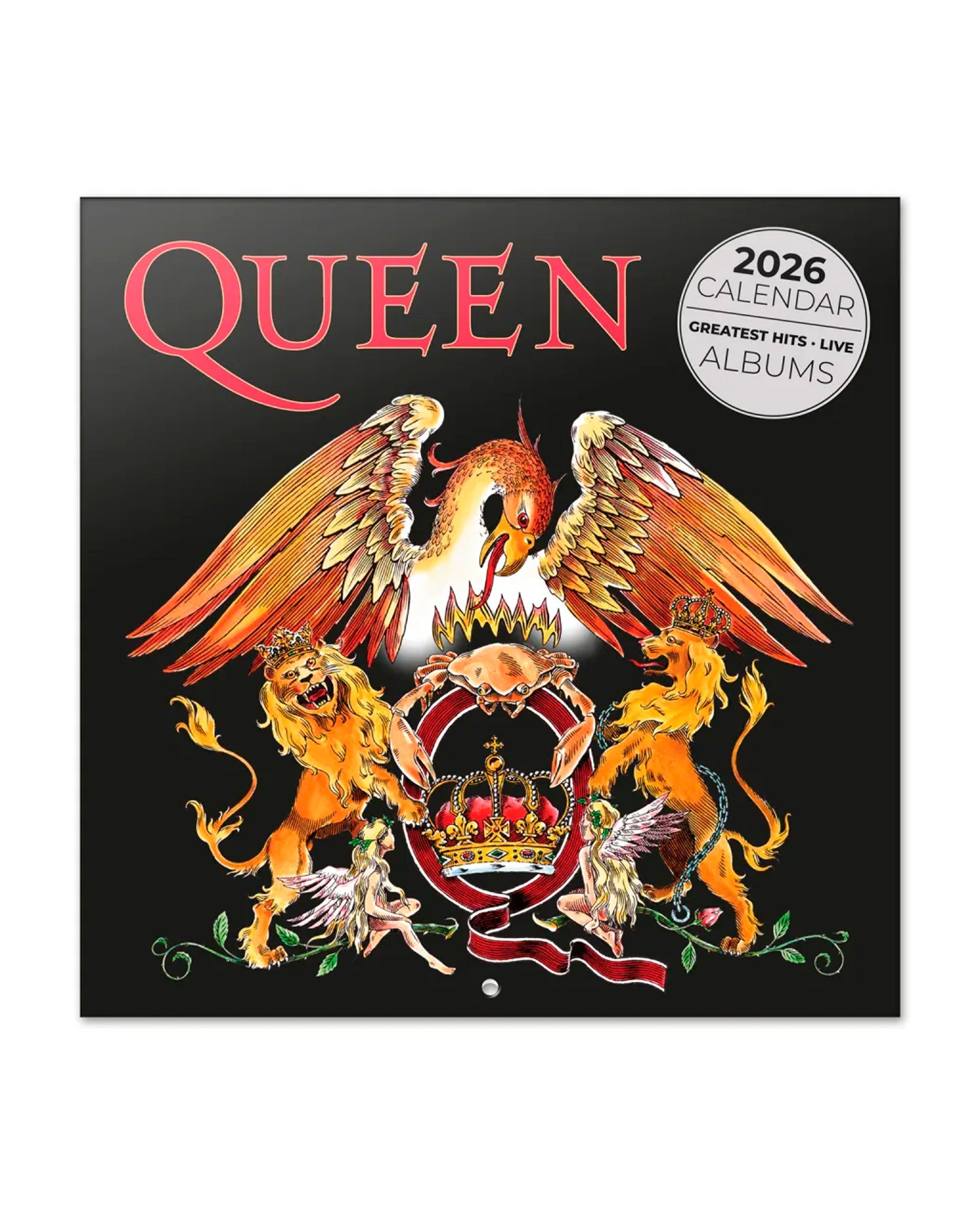 Queen - Calendario 2026 "Albums"