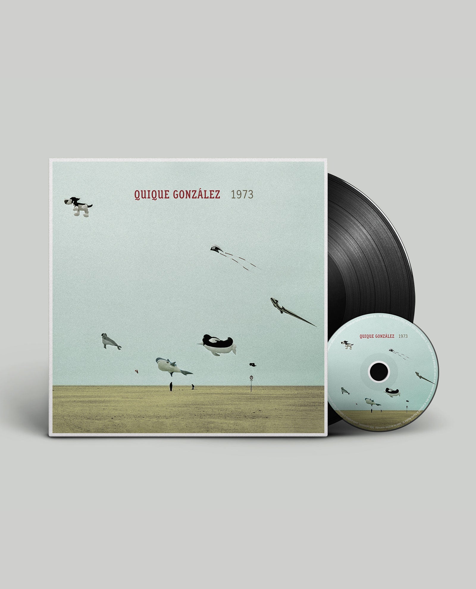 Quique González - LP Vinilo Gatefold + CD "1973"