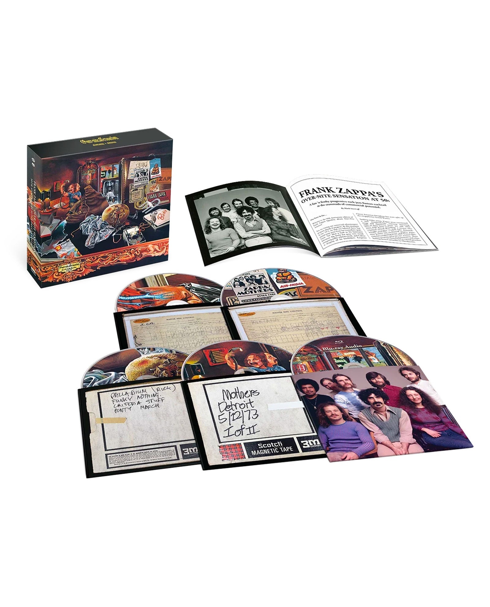 Frank Zappa - Box Set Super Deluxe Edition (4CD + Blu-ray Audio) "Over